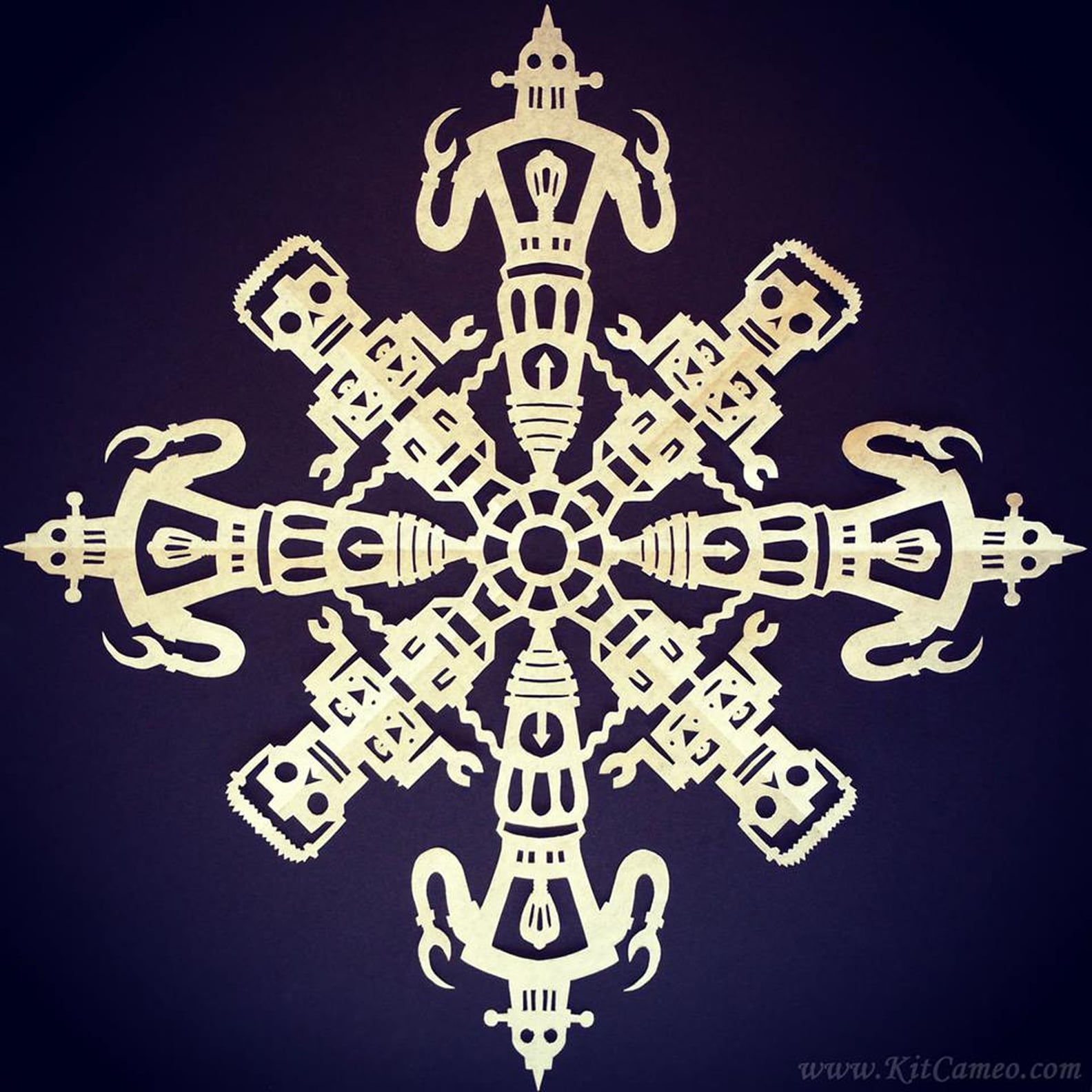 Geeky Snowflake Patterns | PS Tech