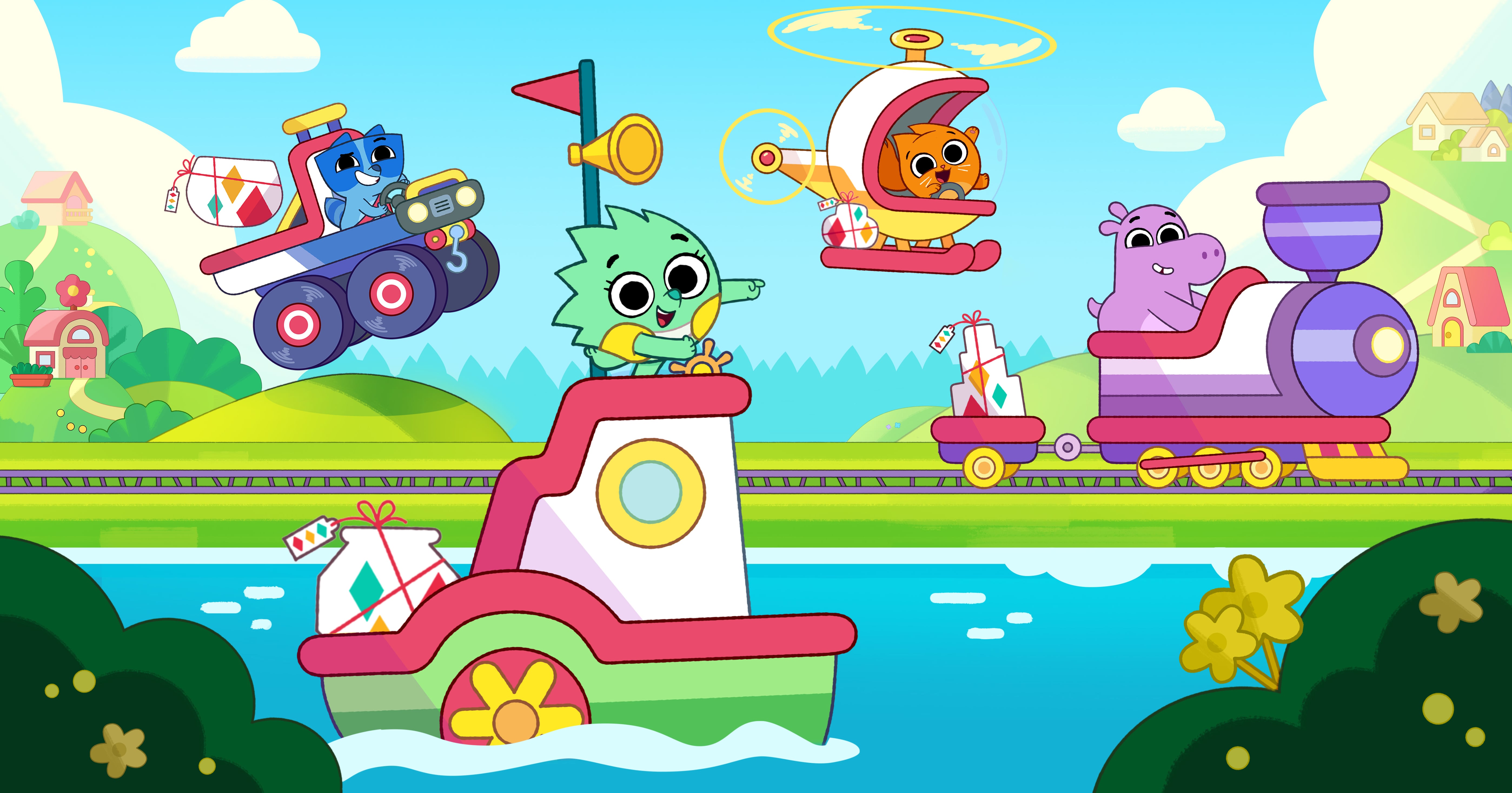 Pikwik Pack Disney Junior New Show Clip | PS Family