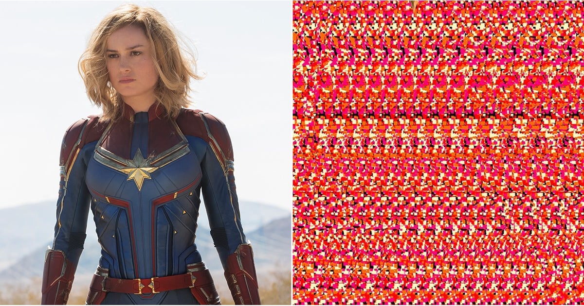 Captain Marvel's Magic Eye Character Posters | POPSUGAR Entertainment