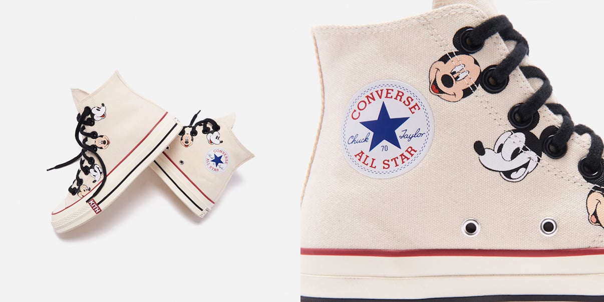 These Mickey Mouse x Kith Converse Sneakers Are Dream Shoes | PS Fashion