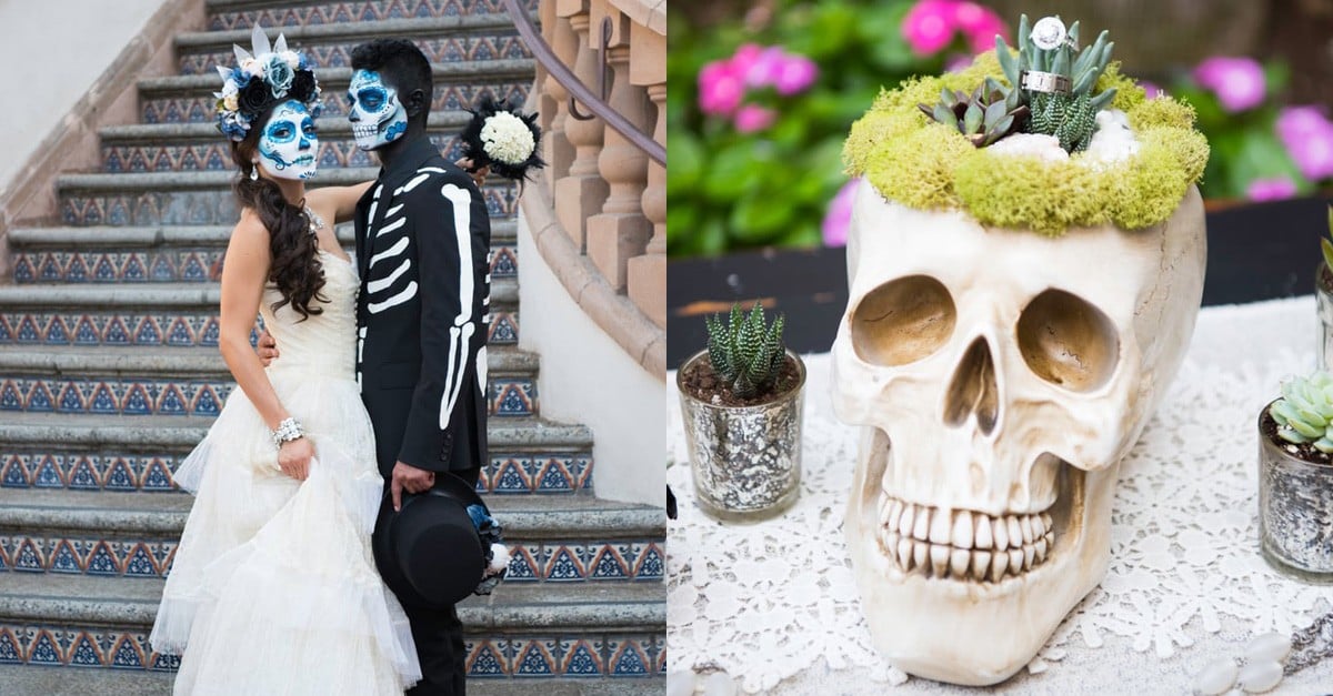 wedding skulls