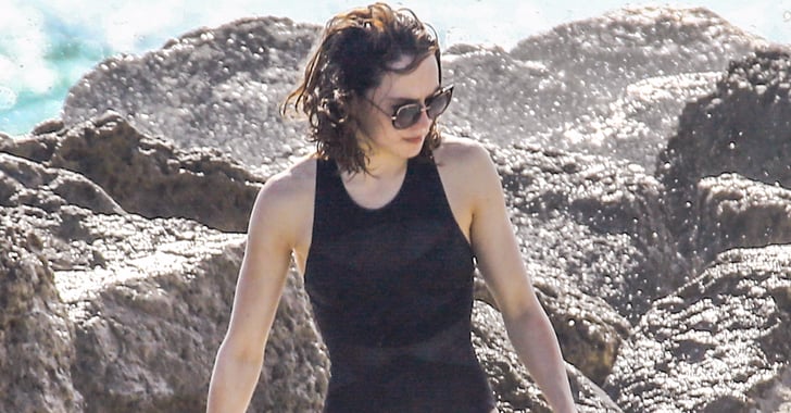 Daisy Ridley at the Beach in Miami January 2016 | POPSUGAR Celebrity