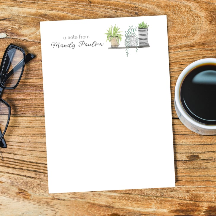 Personalized Notepads Cheap Personalized Gifts POPSUGAR Smart