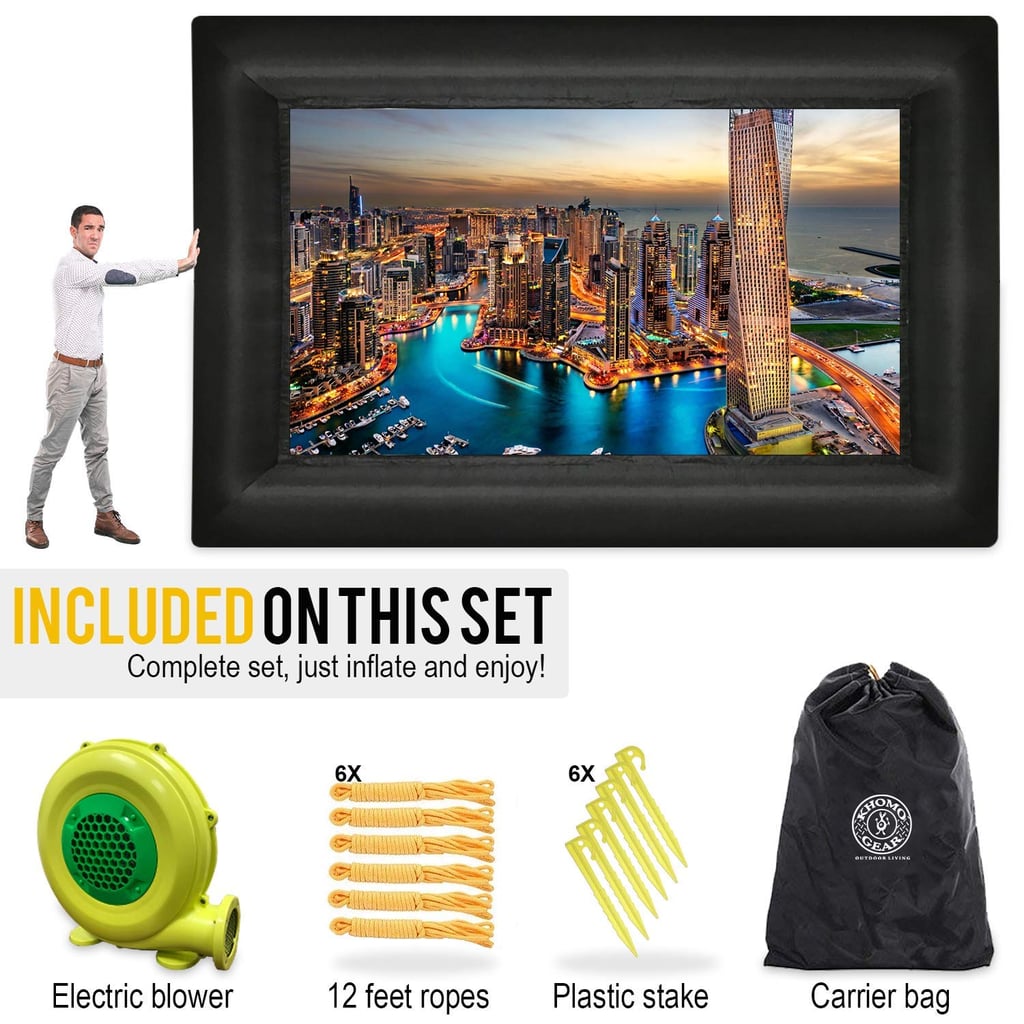 This 20-Foot Inflatable Screen Is Perfect For Outdoor Movies | POPSUGAR ...