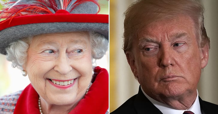 Queen Elizabeth II Jokes About Donald Trump Video | POPSUGAR News