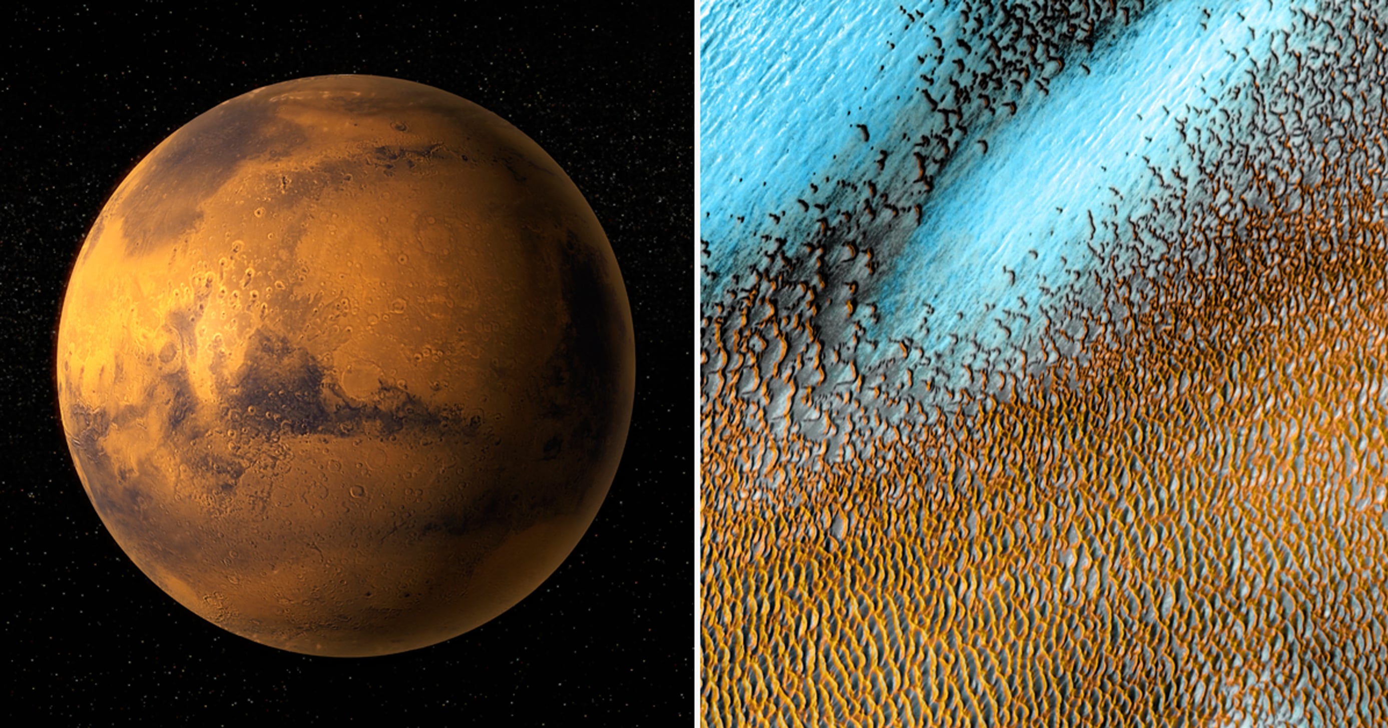 NASA Captures Picture of a "Sea of Dunes" on Mars | PS Smart Living