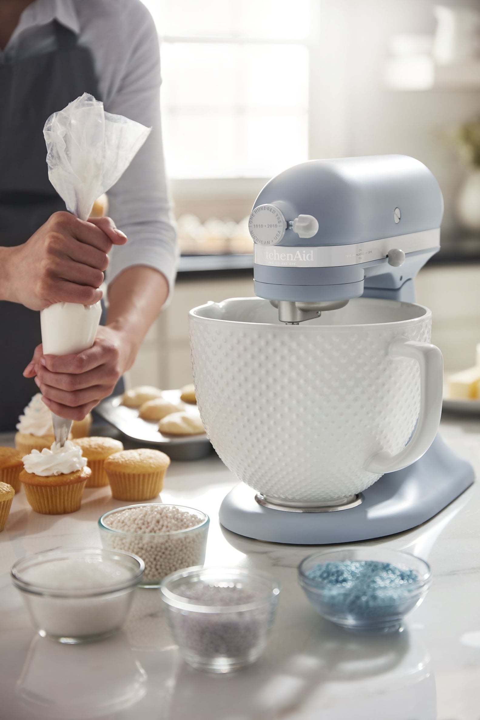 KitchenAid 100th Anniversary Misty Blue Stand Mixer 2019 | PS Family