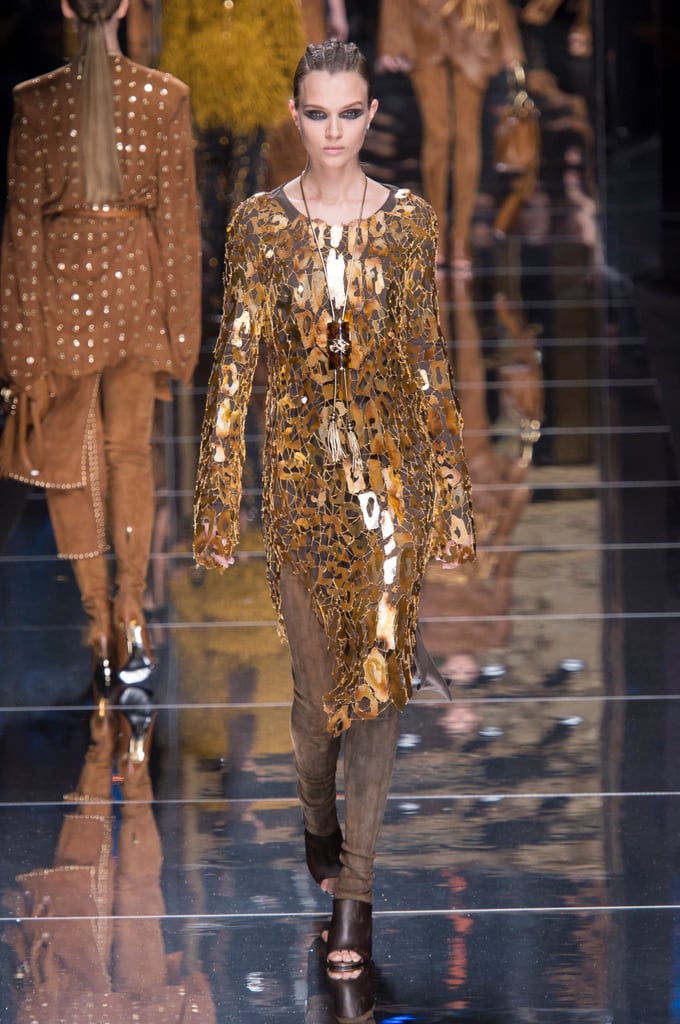 Balmain Fall 2017 Collection | POPSUGAR Fashion