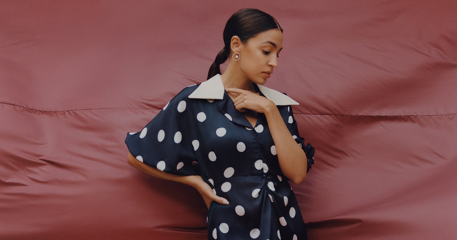 Alexandria Ocasio-Cortez Outfits Vanity Fair December 2020 | PS Fashion