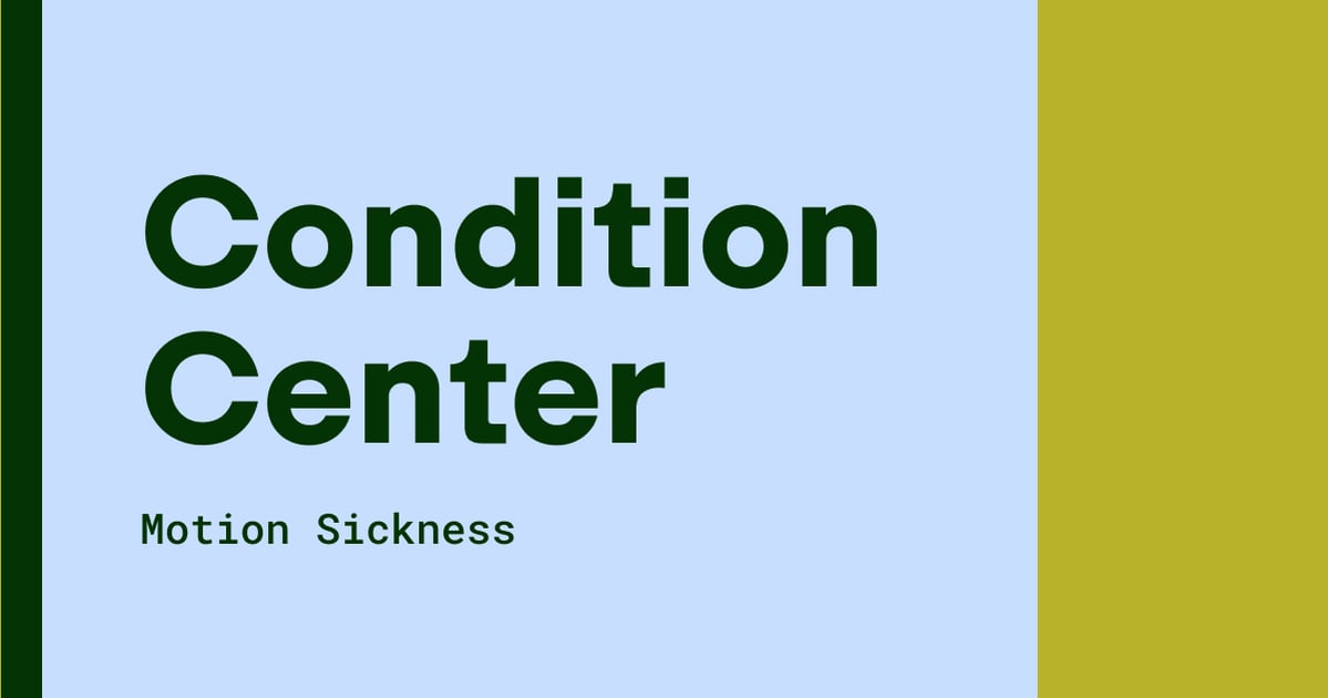 Motion Sickness: Symptoms, Causes, Treatment | PS Fitness