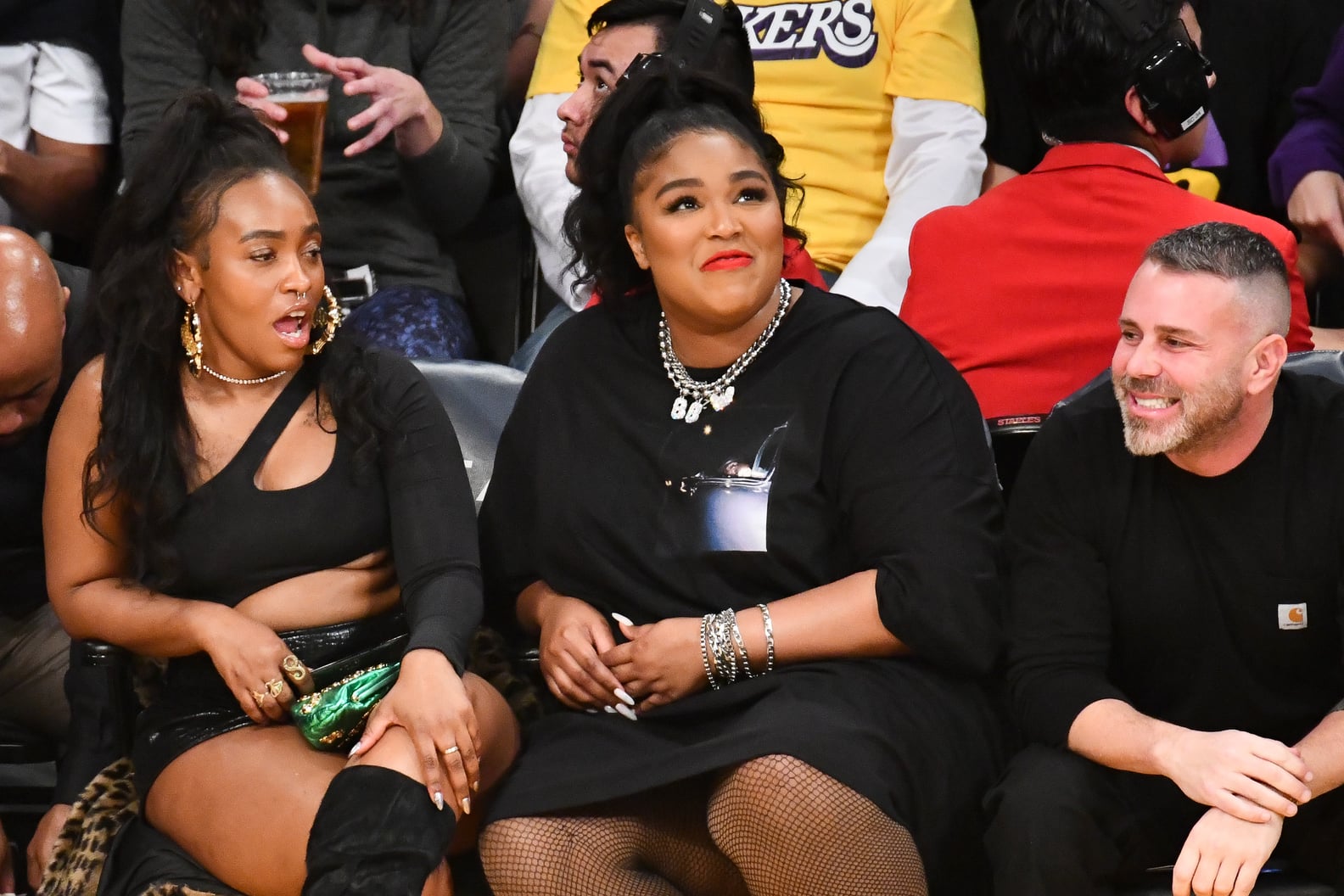 See Lizzo Twerk Courtside at the LA Lakers Game | PS Celebrity