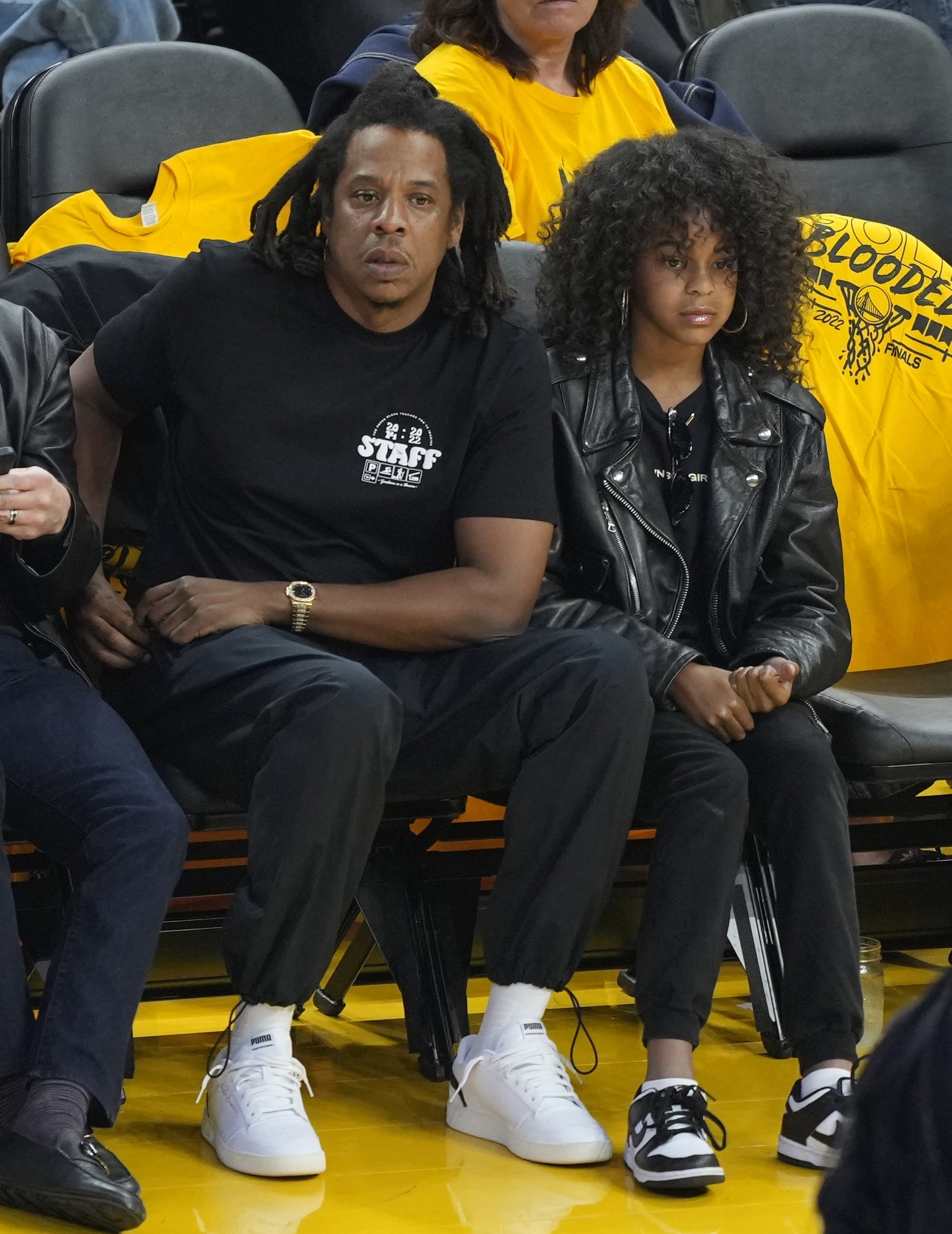 Blue Ivy's All-Black Outfit at the 2022 NBA Finals Game | PS Fashion