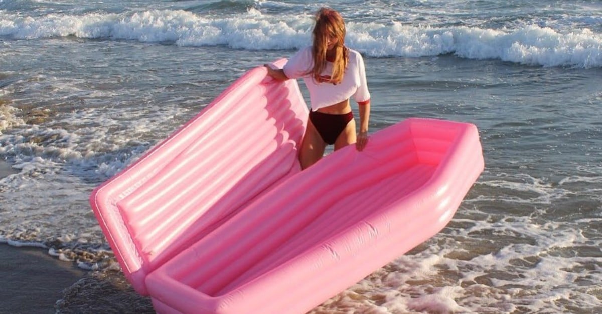 Coffin Pool Float | PS Love