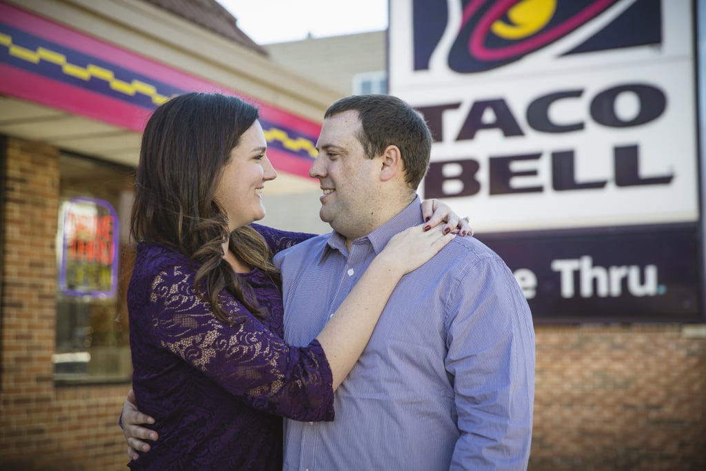 Taco Bell Engagement Shoot | POPSUGAR Love & Sex