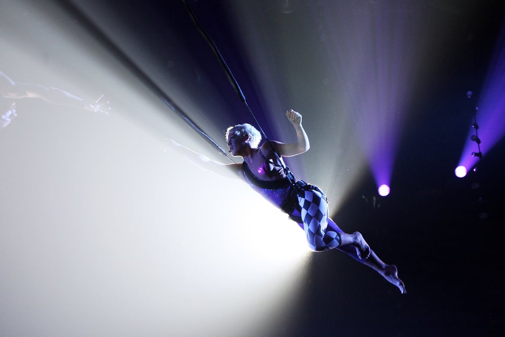Pink Flying During Performances Pictures | POPSUGAR Celebrity