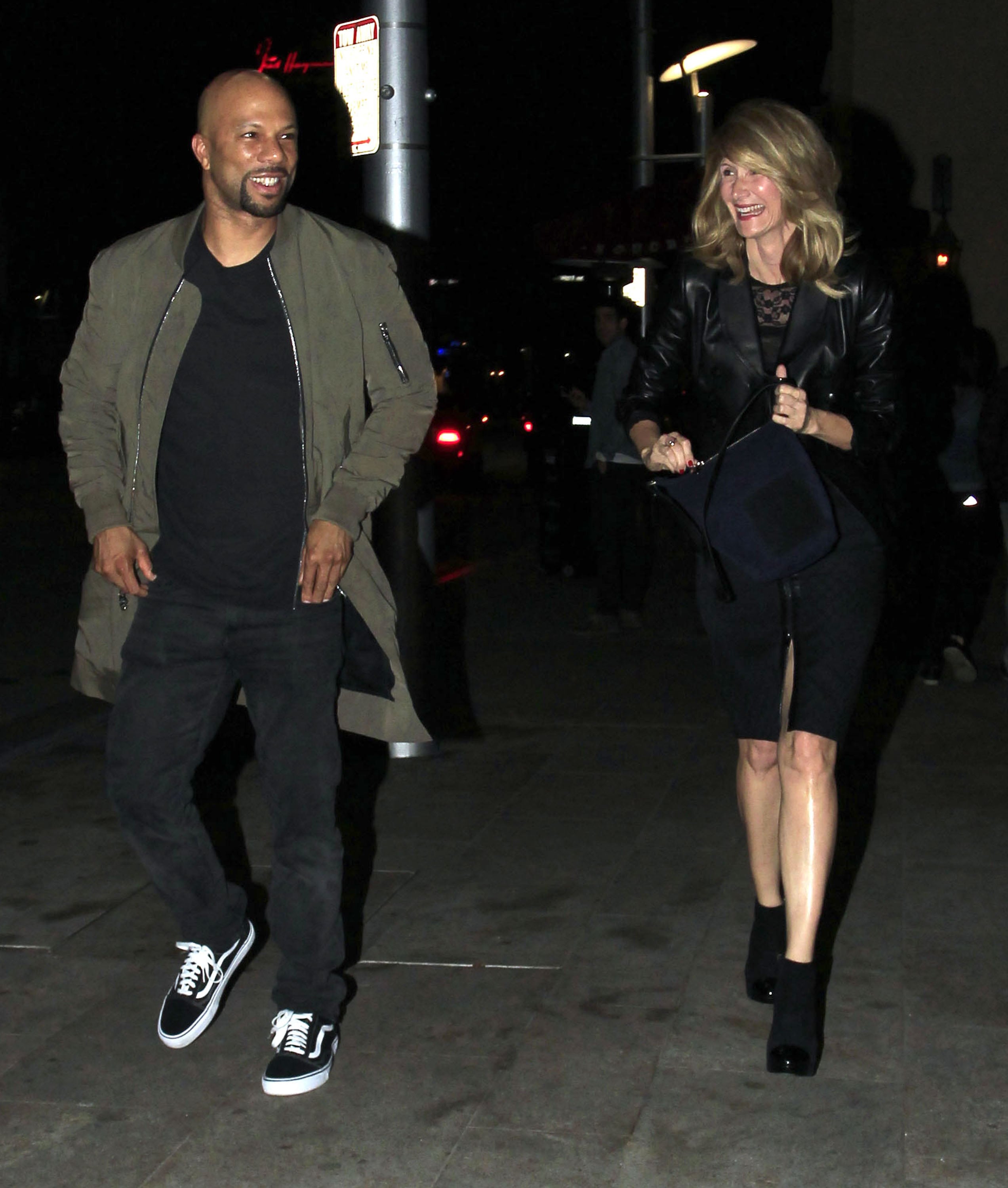 Common and Laura Dern After Dinner Date Pictures 2016 | PS Celebrity