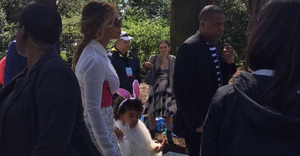 Beyonce and Blue Ivy at White House Easter Egg Roll 2016 | POPSUGAR ...
