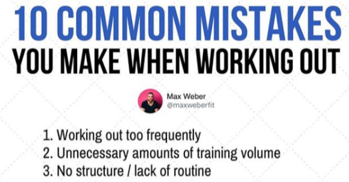 Biggest Workout Mistakes, According to a Trainer | PS Fitness