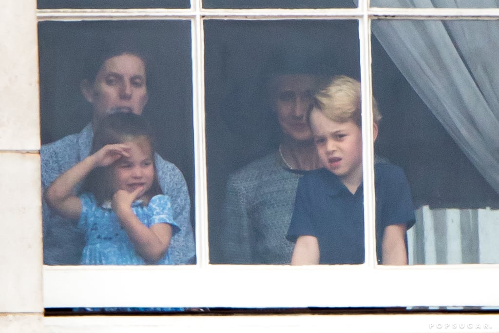 Prince George and Princess Charlotte at RAF Celebration 2018 | POPSUGAR ...