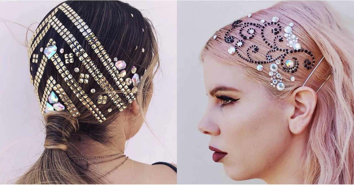 Jeweled Hair Inspiration | POPSUGAR Beauty