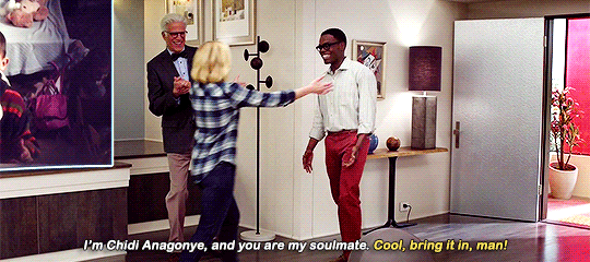 The Good Place Chidi and Eleanor GIFs | PS Entertainment