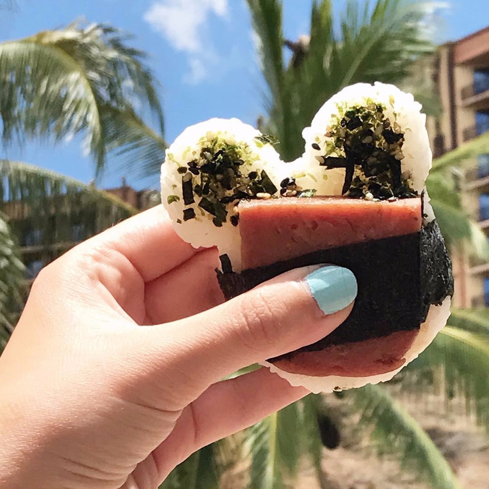 Mickey Mouse Spam Musubi at Disney Aulani Resort | PS Food