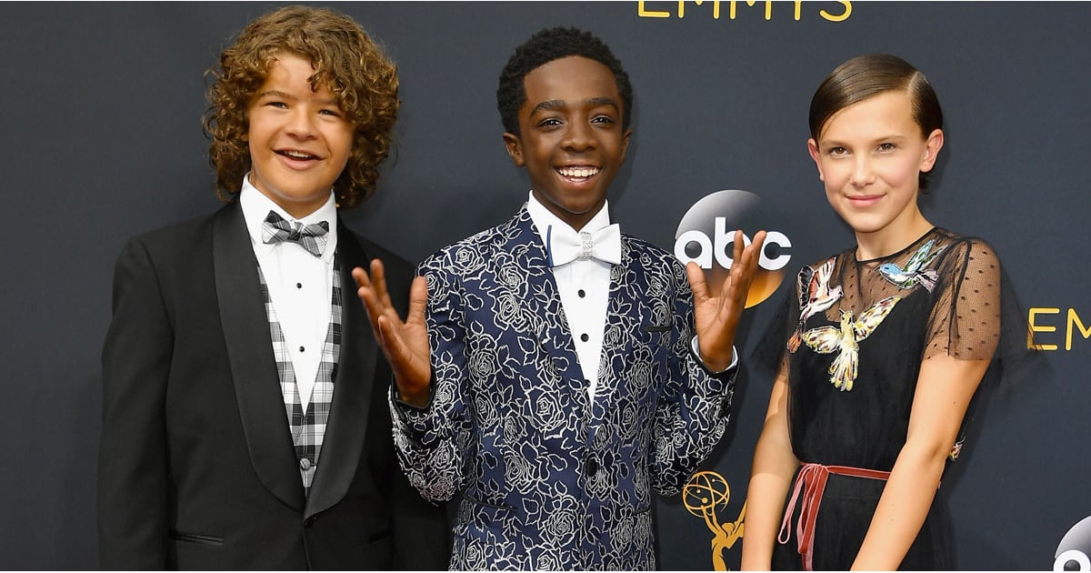 Stranger Things Cast at the Emmys 2016 | POPSUGAR Entertainment