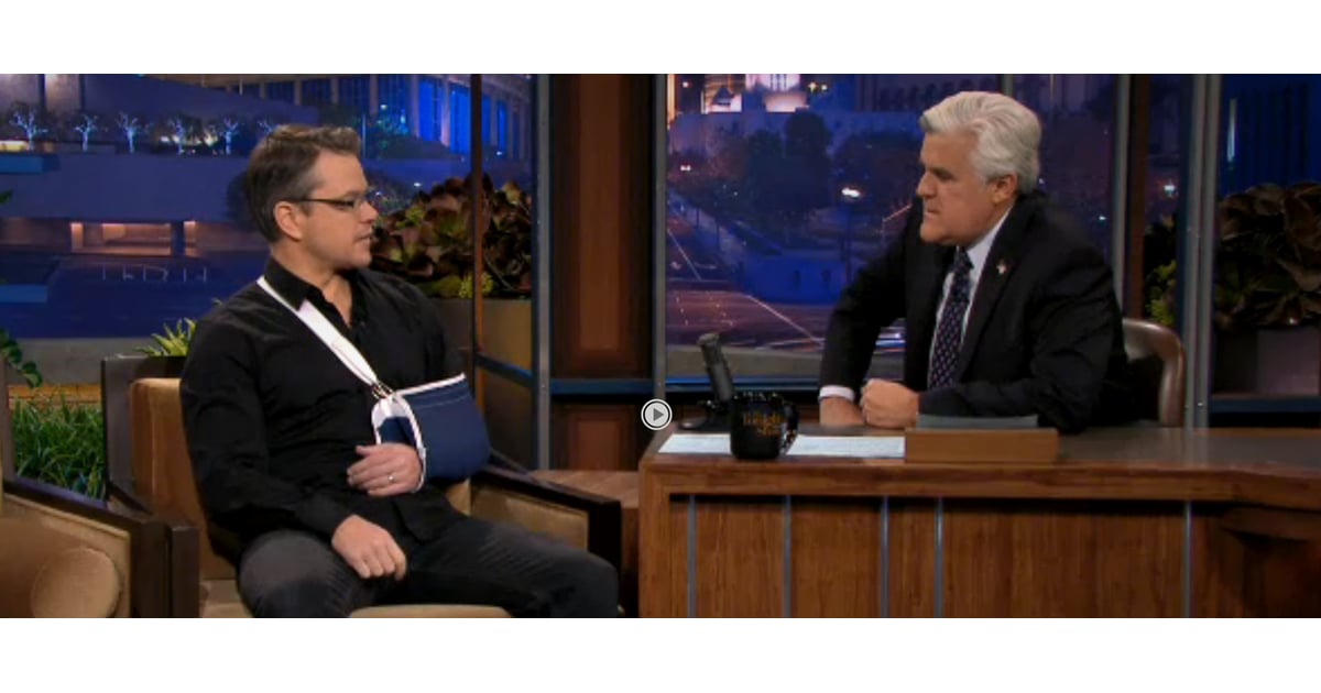 Matt Damon on The Tonight Show January 2014 | POPSUGAR Celebrity