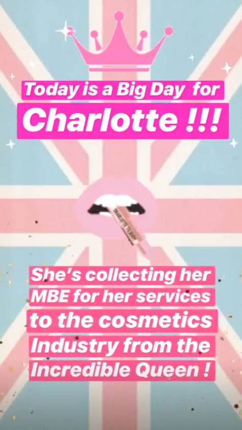 Charlotte Tilbury Receives MBE From the Queen | POPSUGAR Beauty