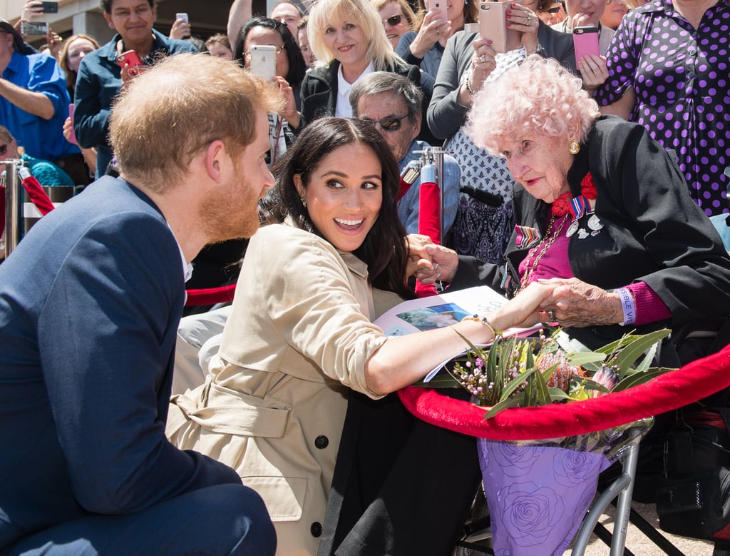 Prince Harry Introduces Meghan Markle to Daphne Dunne 2018 | POPSUGAR ...