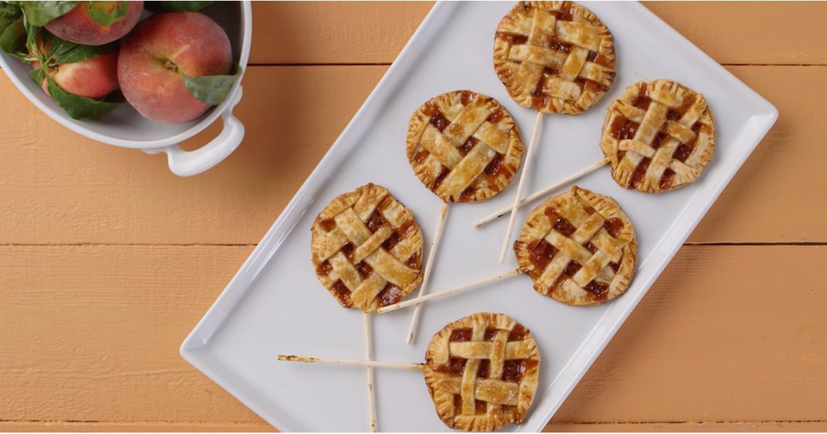 Miniature Peach Pie Pops Recipe | POPSUGAR Food