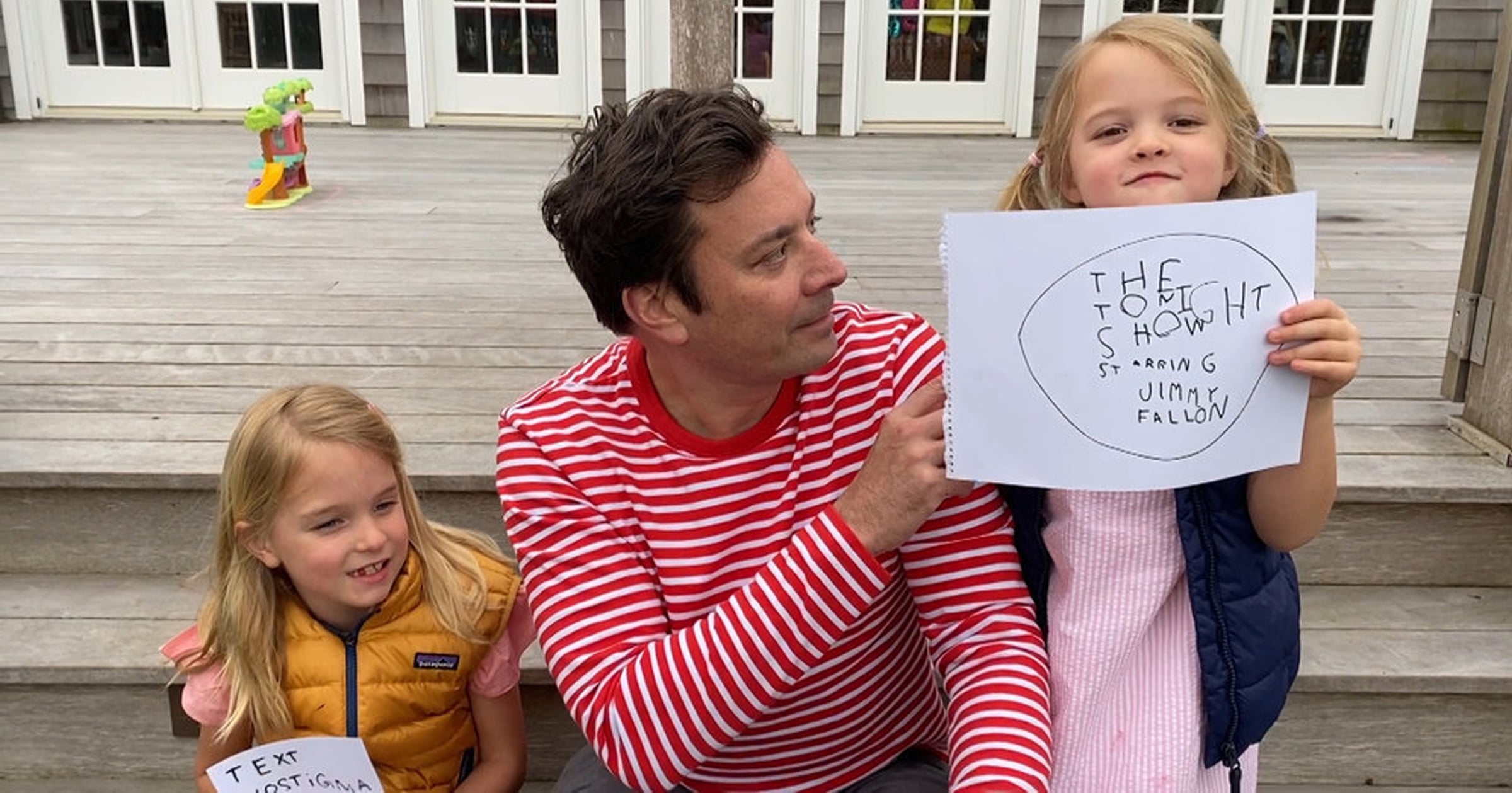 Jimmy Fallon Daughter Chicken