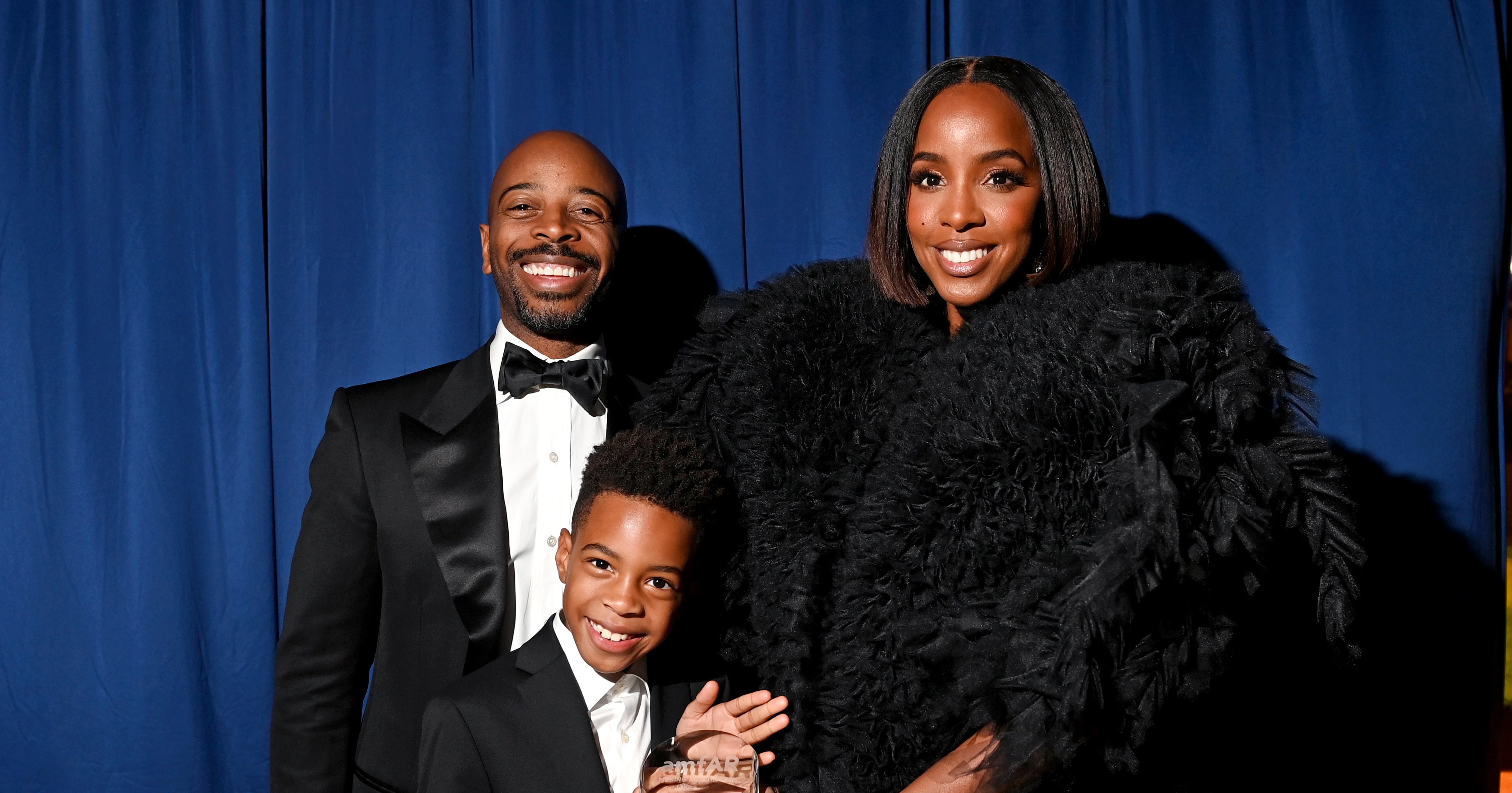 Kelly Rowland Attends amfAR Gala With Husband and Son Titan | POPSUGAR ...