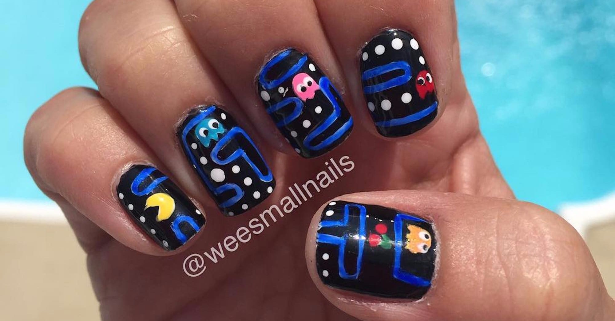 Pac-Man Nail Art Ideas | PS Beauty