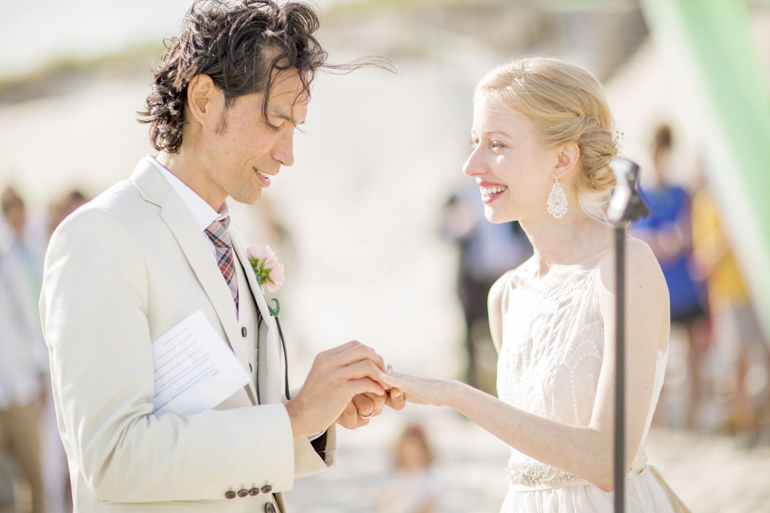 Vintage Beach Wedding Inspiration | PS Love