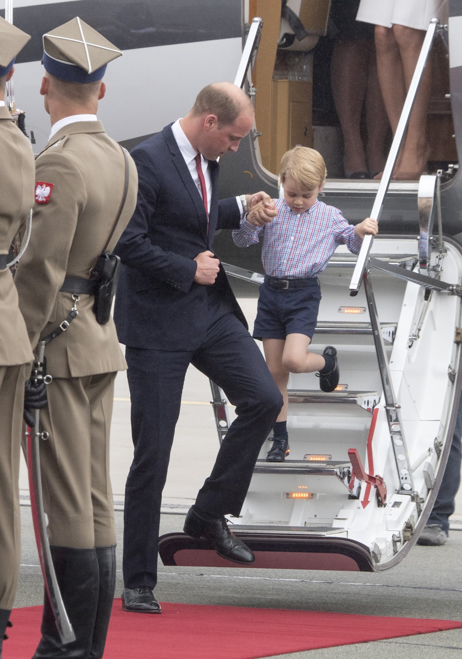 Prince George and Princess Charlotte in Poland Pictures | PS Celebrity