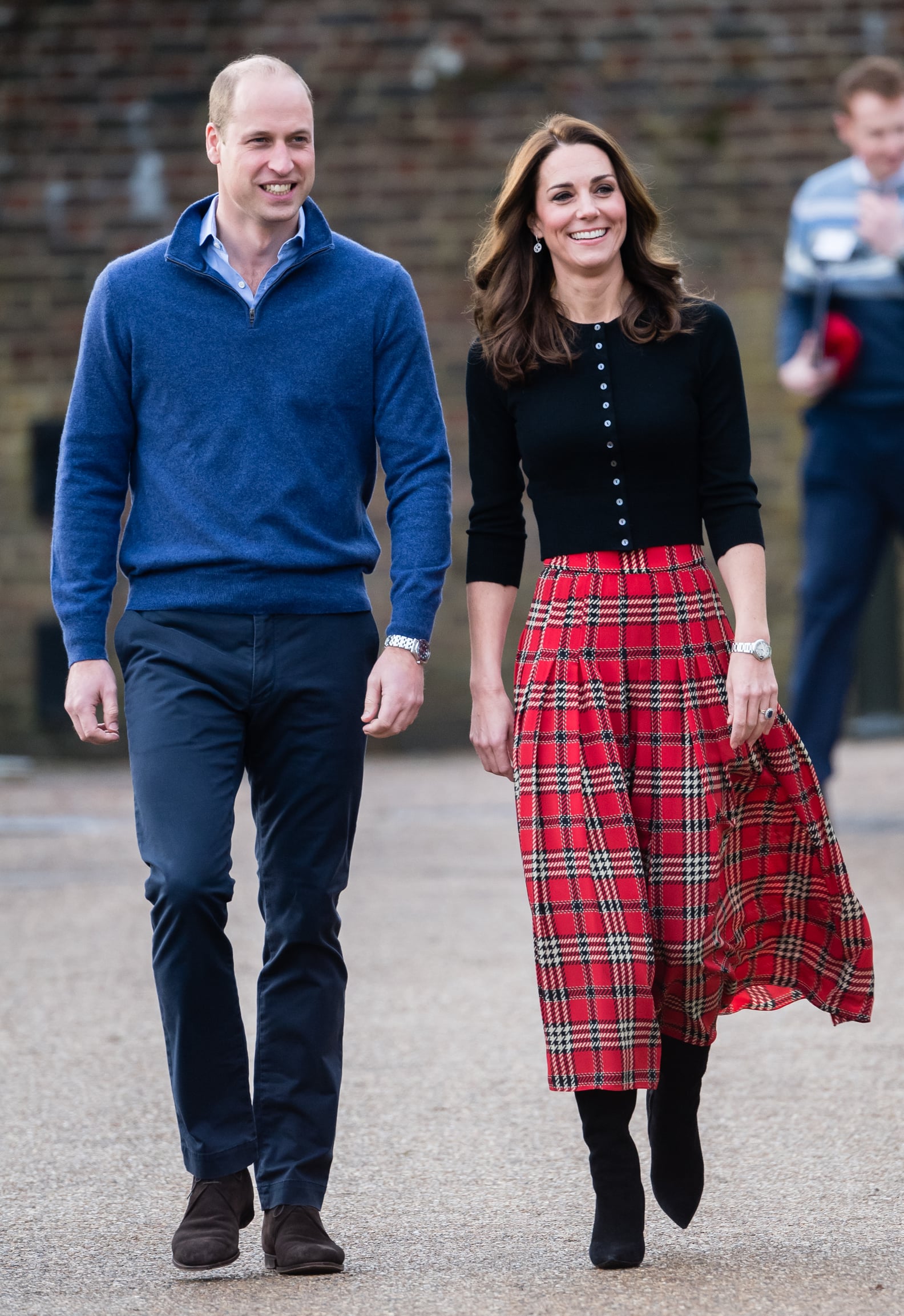 Kate Middleton's Plaid Midi Skirt December 2018 | PS Fashion