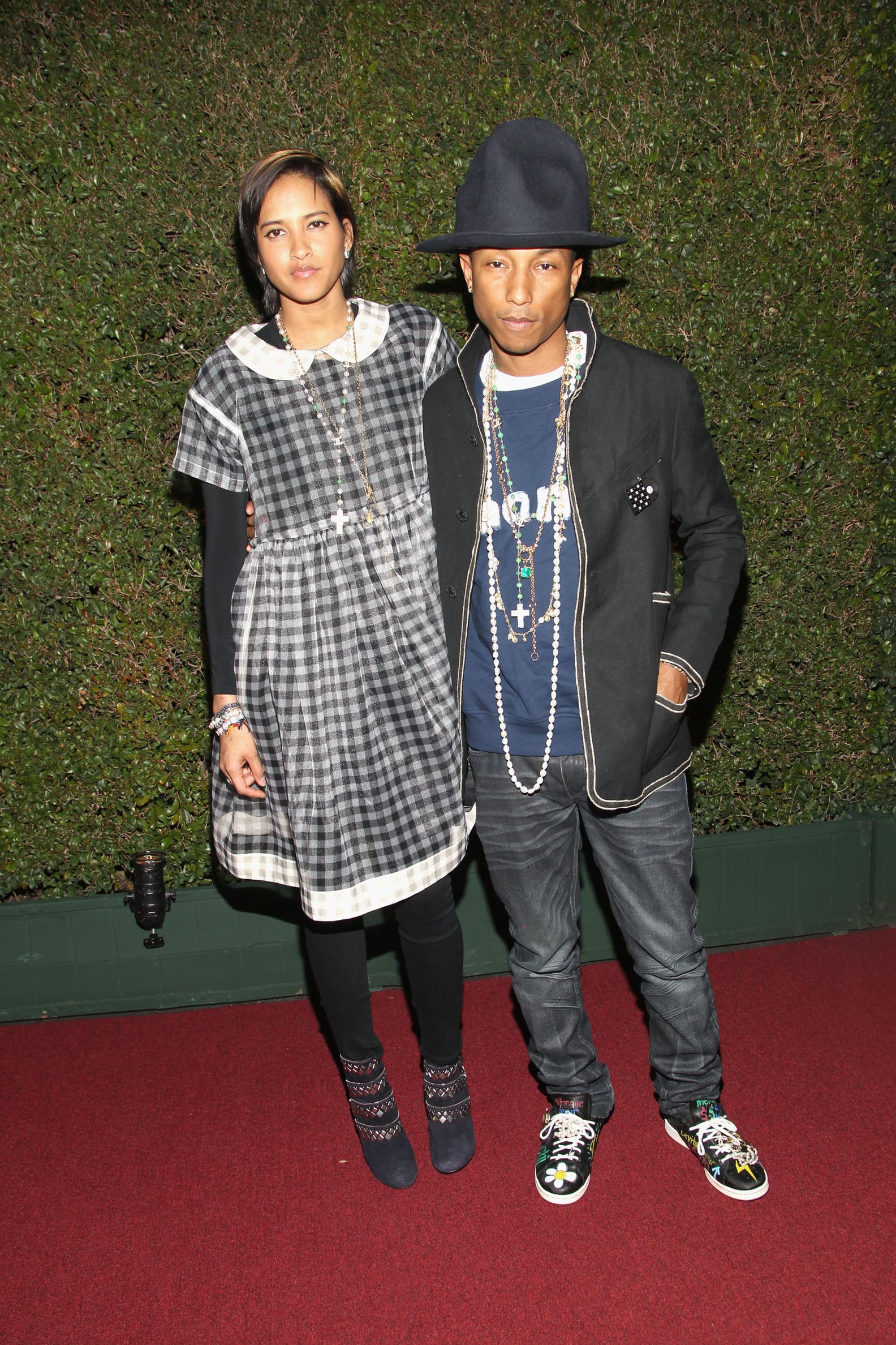 Pharrell Williams and Helen Lasichanh Pictures | PS Celebrity
