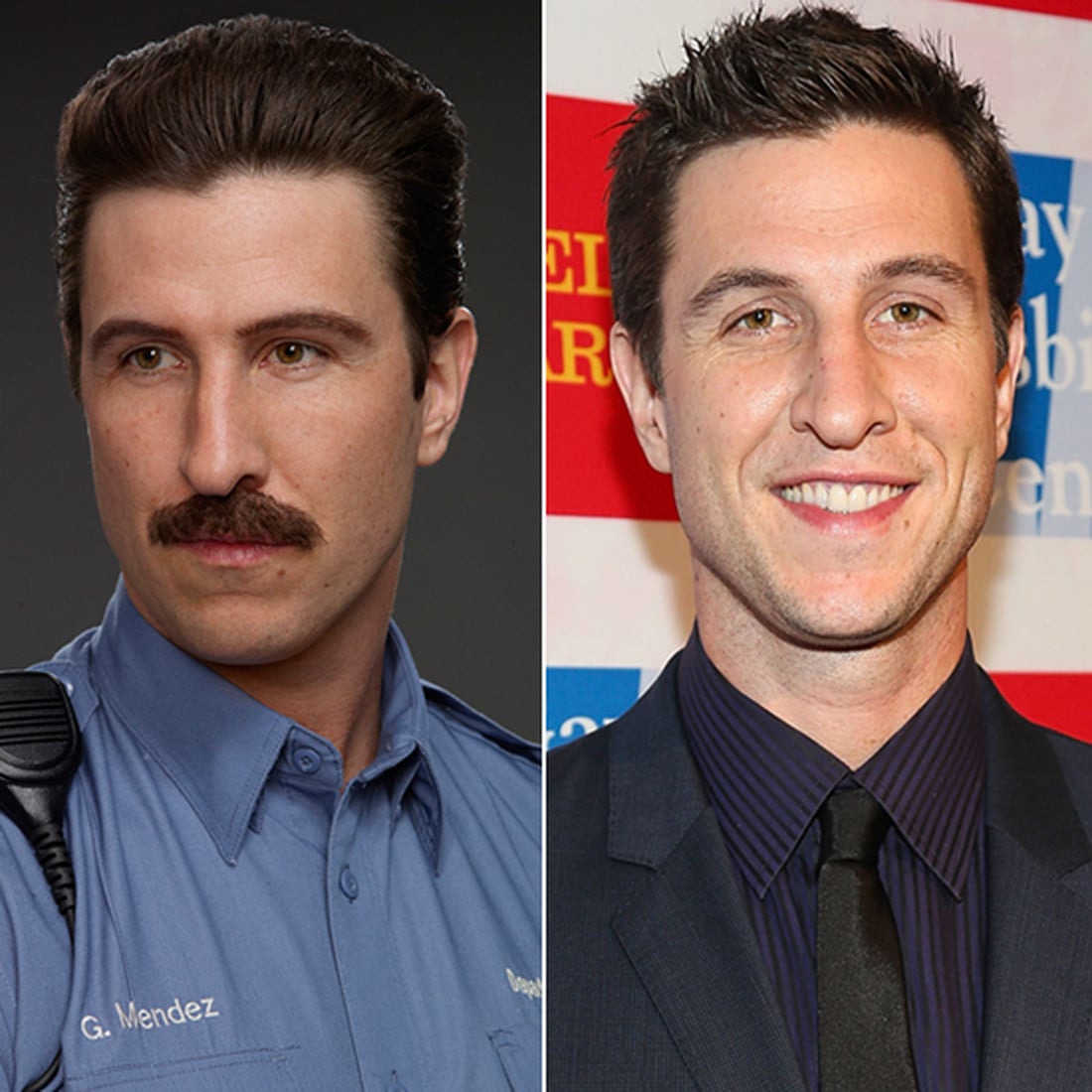 TV Characters With Mustaches and Without | PS Entertainment