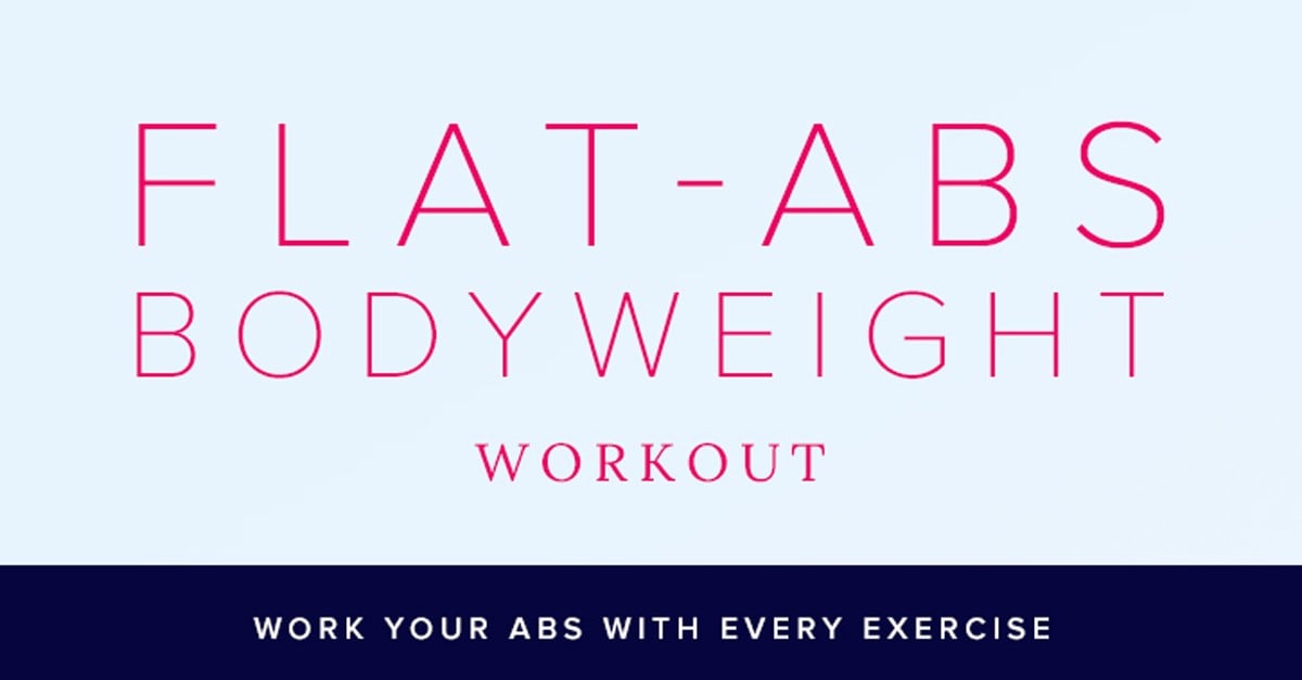 Printable Abs and Core Bodyweight Workout | PS Fitness