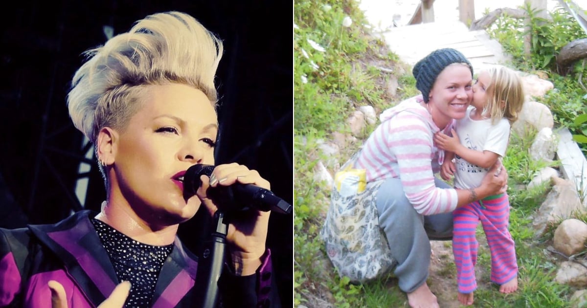 Pink Wishes She Lived Closer to Her Parents | POPSUGAR Family