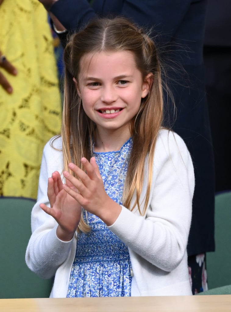 Princess Charlotte Of Wales At Wimbledon 2023 Celebrities At
