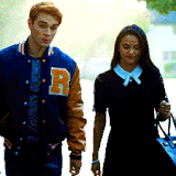 Riverdale Archie and Veronica GIFs | POPSUGAR Entertainment