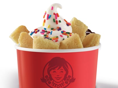 Wendy's Birthday Cake Frosty and Cookie Sundae | POPSUGAR Food