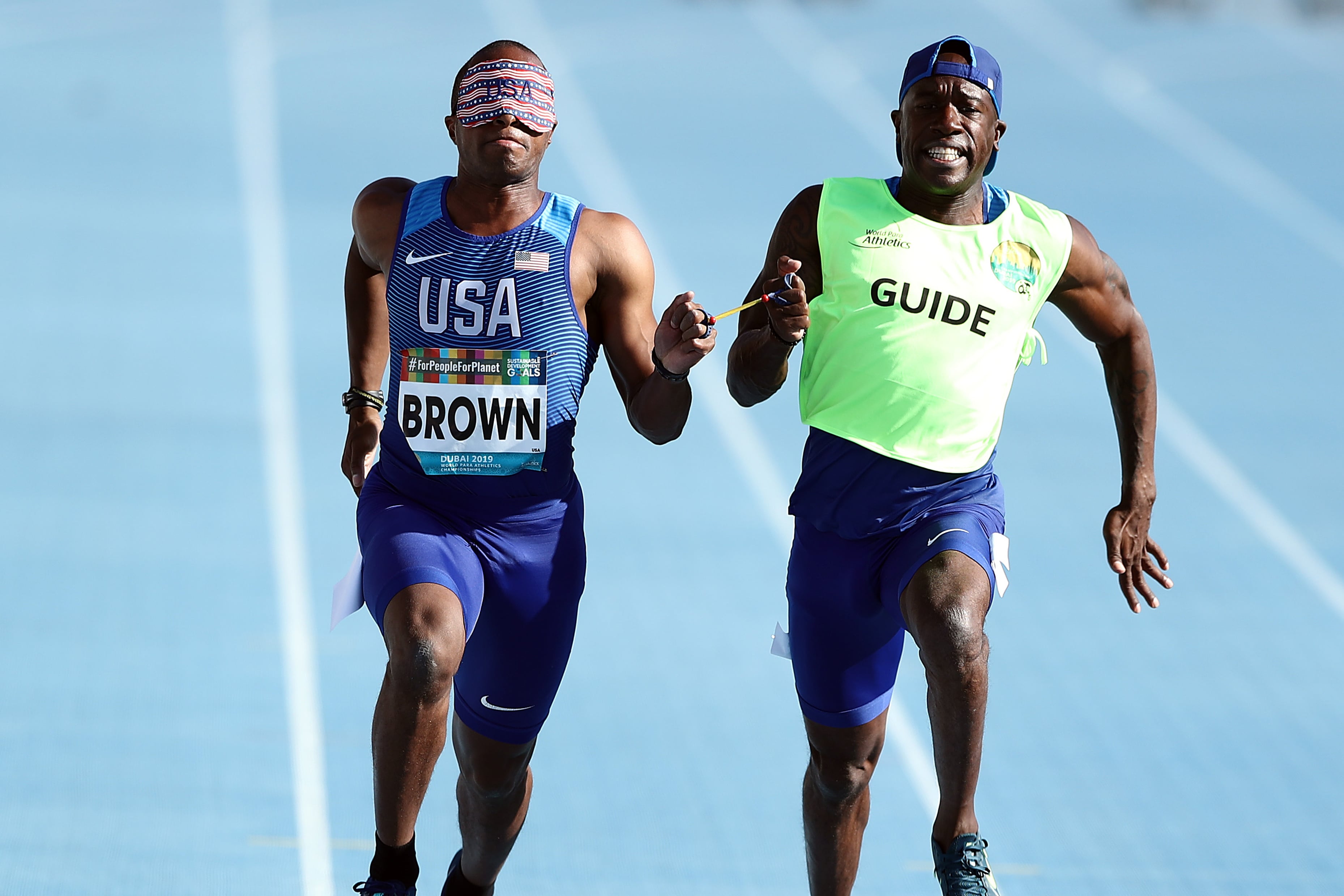 Who Runs With Blind Sprinters at the Paralympics? | POPSUGAR Fitness