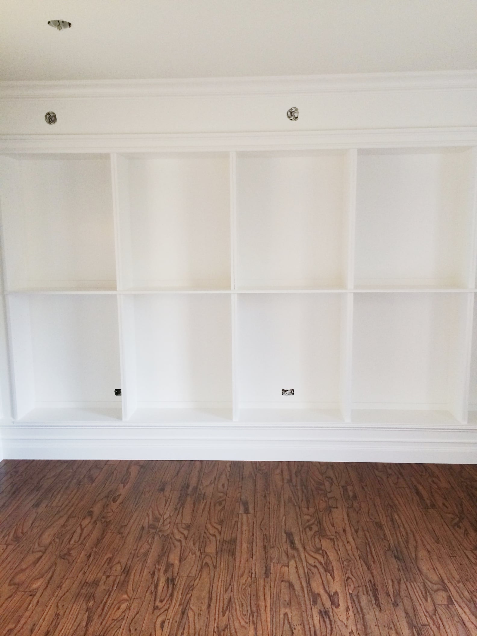 DIY Ikea Built-In Bookcases | PS Home