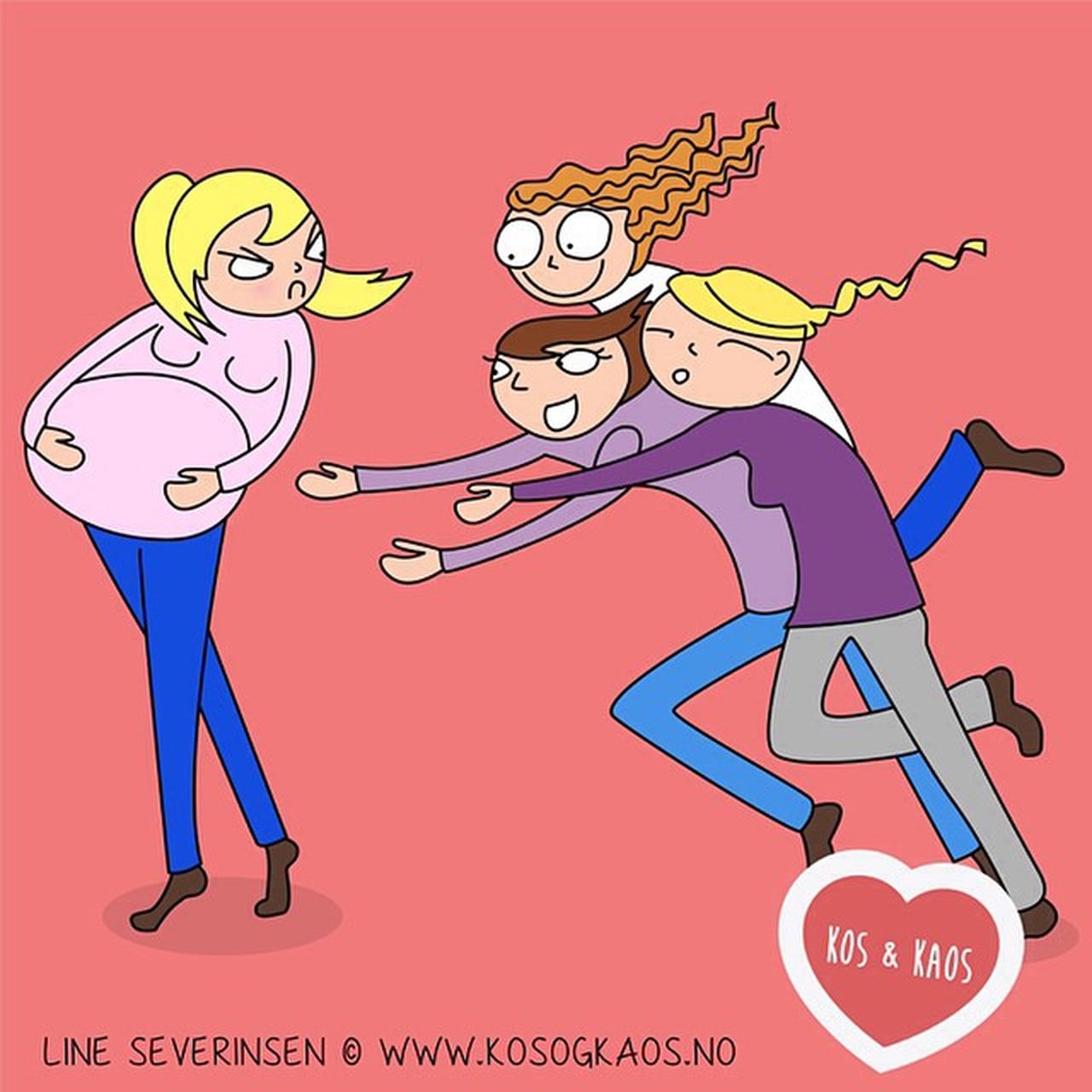 Funny Illustrations of Pregnancy Struggles | PS Family