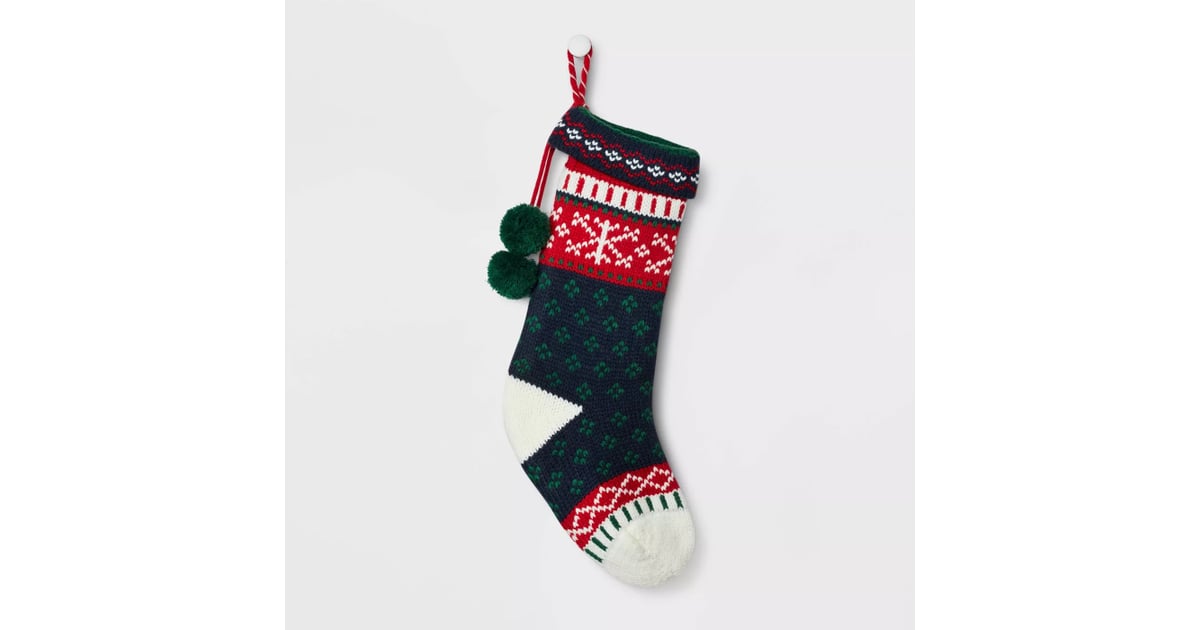 Fair Isle Pattern Christmas Stocking | Best Target Christmas ...