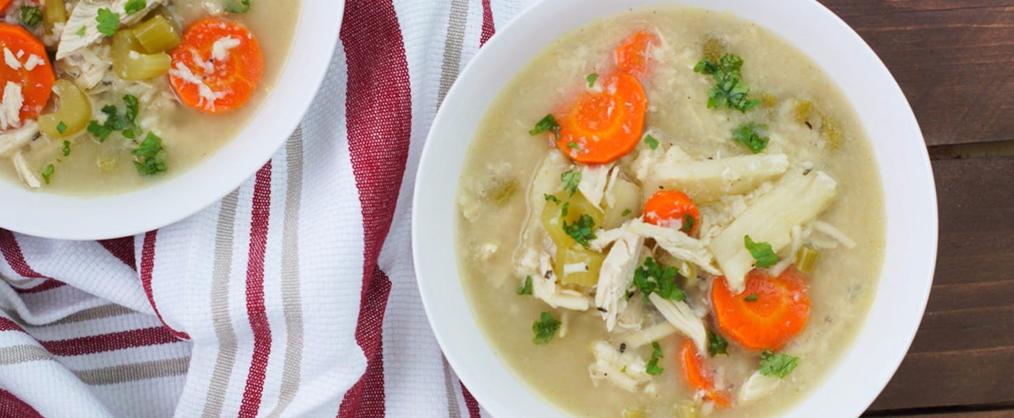Slow-Cooker Chicken Soup With Yuca Recipe | PS Latina