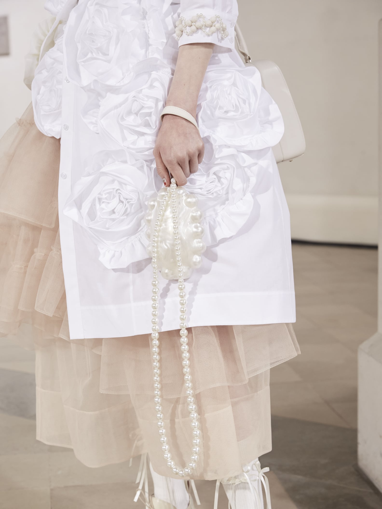 Simone Rocha Fall 2021 Features Patchwork and Regencycore | PS Fashion